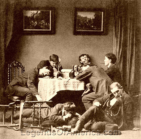 Legends of America Photo Prints | Gambling & Saloons | Drinkers ...